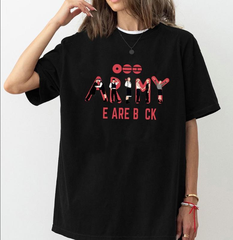 We Are Back 2026 World Tour Shirt, Concert Outfit for Ami, I Purple Yo ...