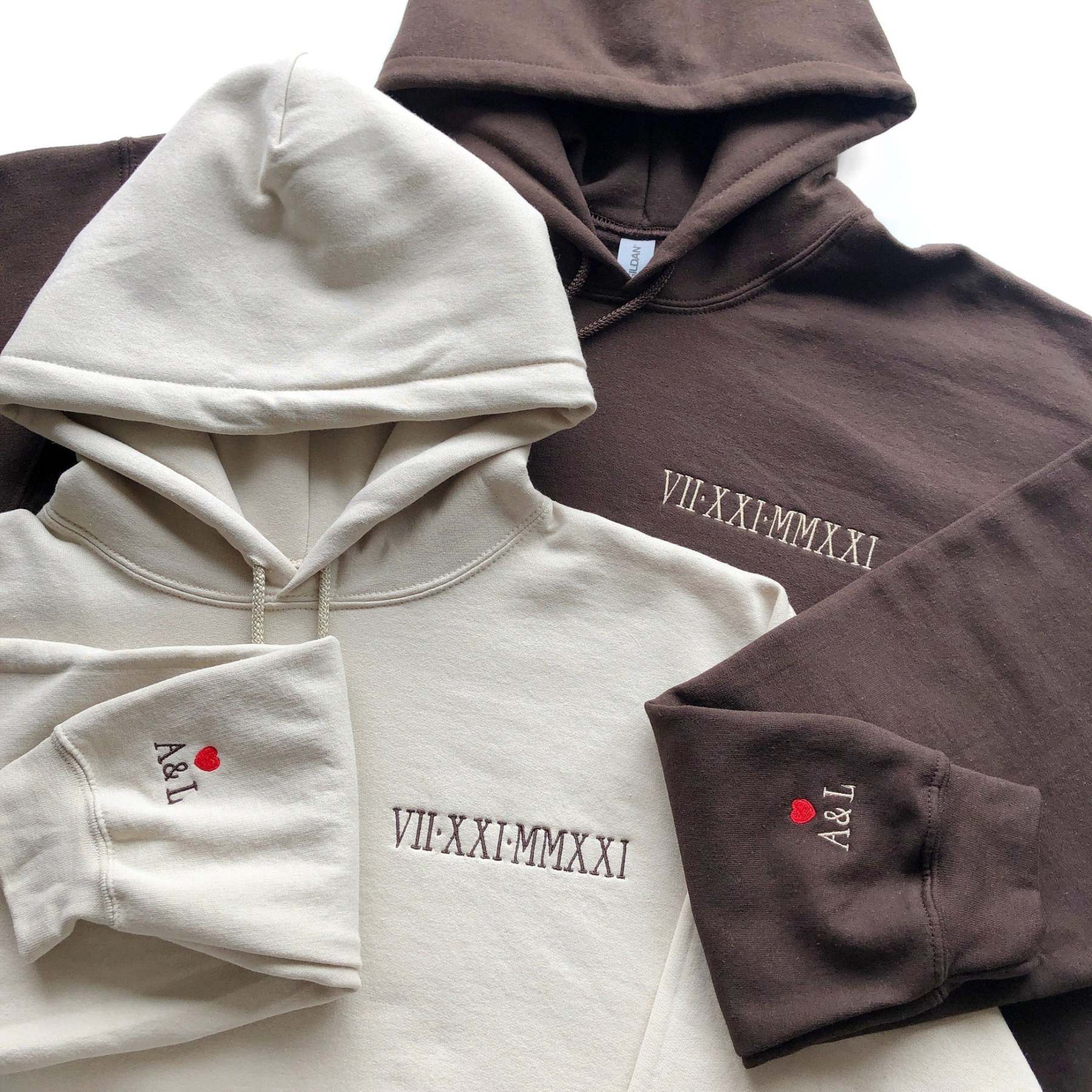 Embroidered Roman Numeral Sweatshirts, Hoodies – Present Malls
